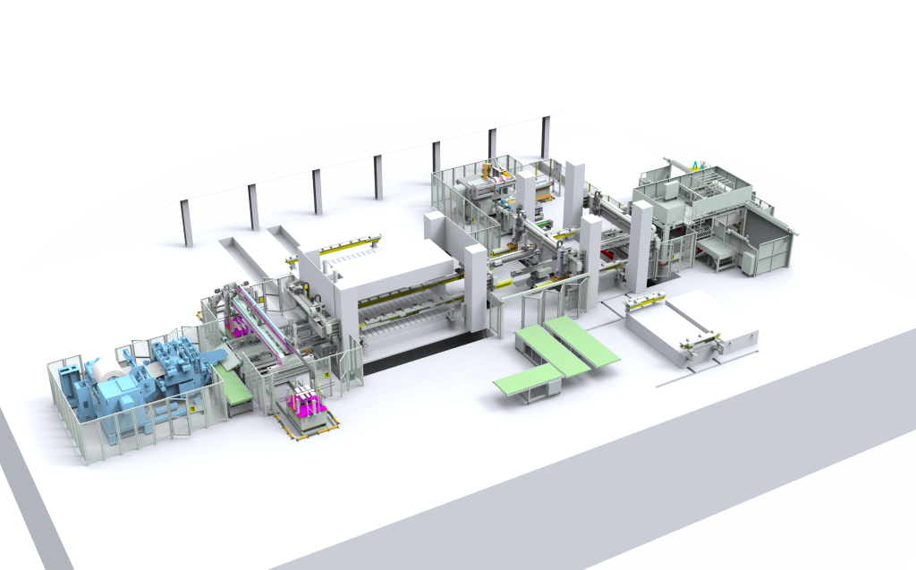 3-Axis Transfer Tandem Stamping Line - RUIHUI